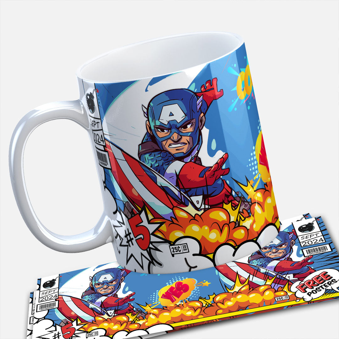 Pop Art Comics Inspired Mug Designs – Sublime Designs Hub